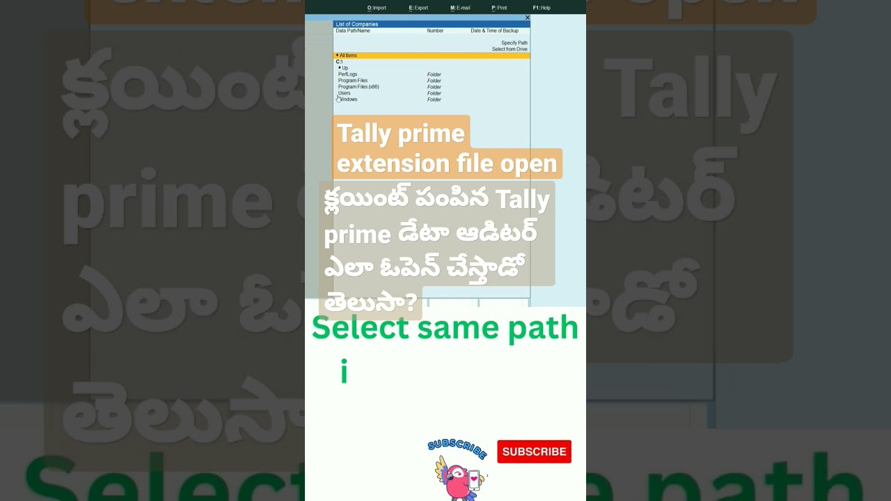 How To Open Tally Extension File TSF How To Open Tally Prime Backup Files YouTube How To Open Tally Extension File TSF How To Open Tally Prime Backup Files YouTube