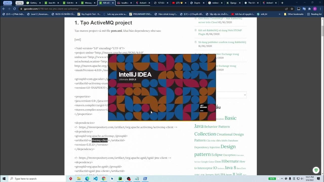 Demo Jms Queue and Topic - YouTube