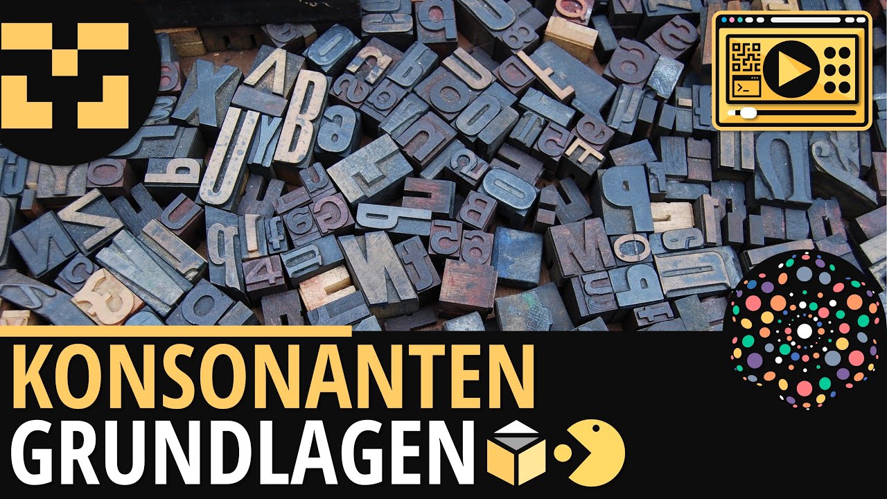 Konsonanten │Deutsch Lernvideo [Learning Level Up] - YouTube