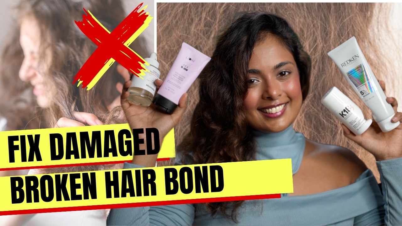 HAIR BONDING: Top 5 products to REVERSE years of HAIR DAMAGE! - YouTube