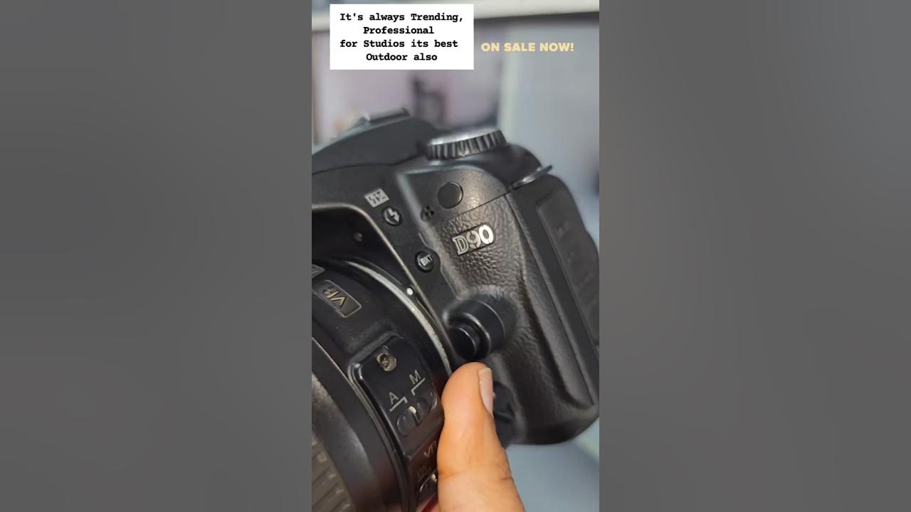 Nikon D90 with AF-S DX Nikkor 18-55mm f/3.5-5.6 G VR lens Ready To Use DSLR Camera available...# ...