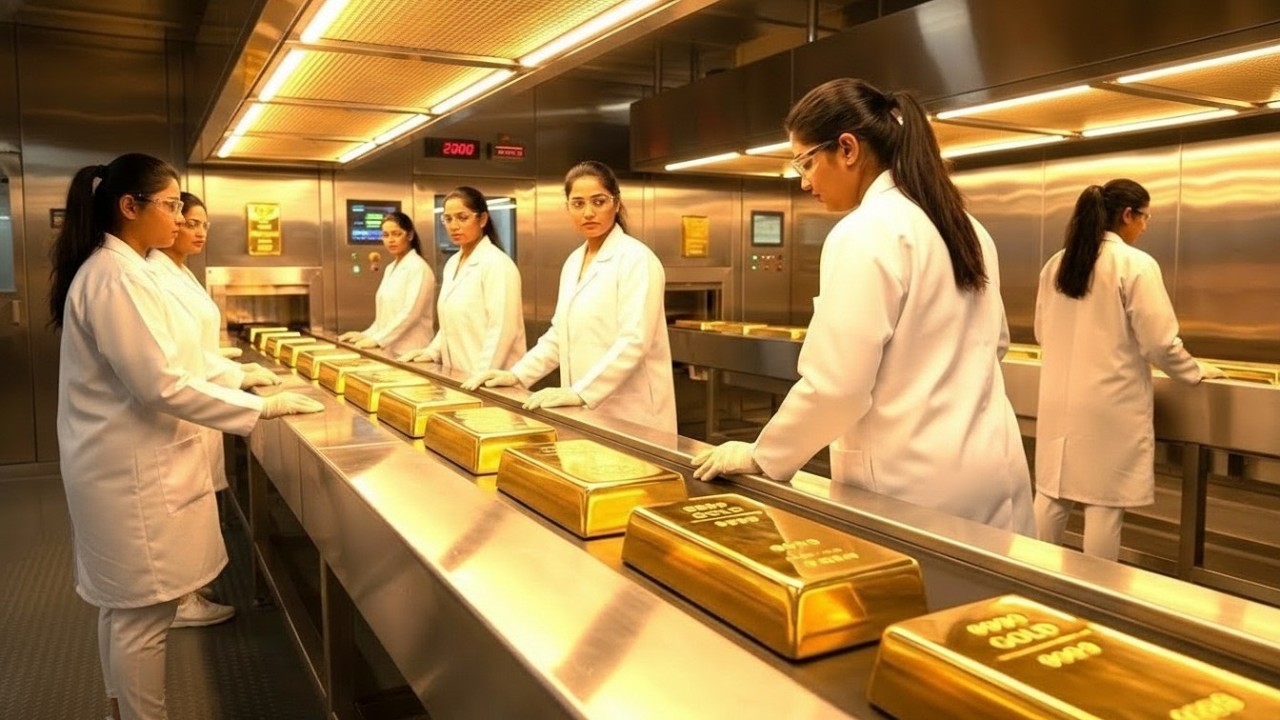 This Is How Pure Gold 9999 Is Really Made – Inside the Factory ...