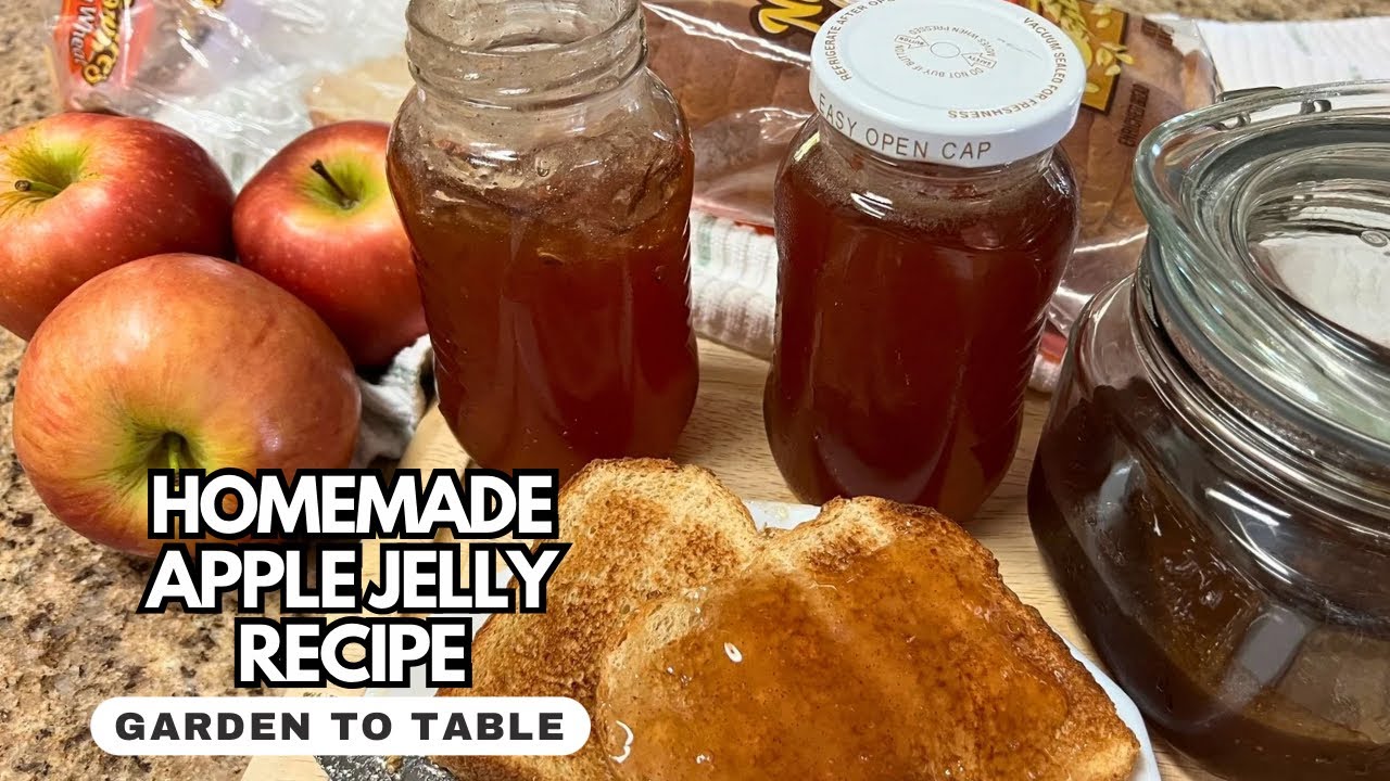 Create AMAZING Apple Jelly Right in Your KITCHEN! | Apple Extravaganza ...