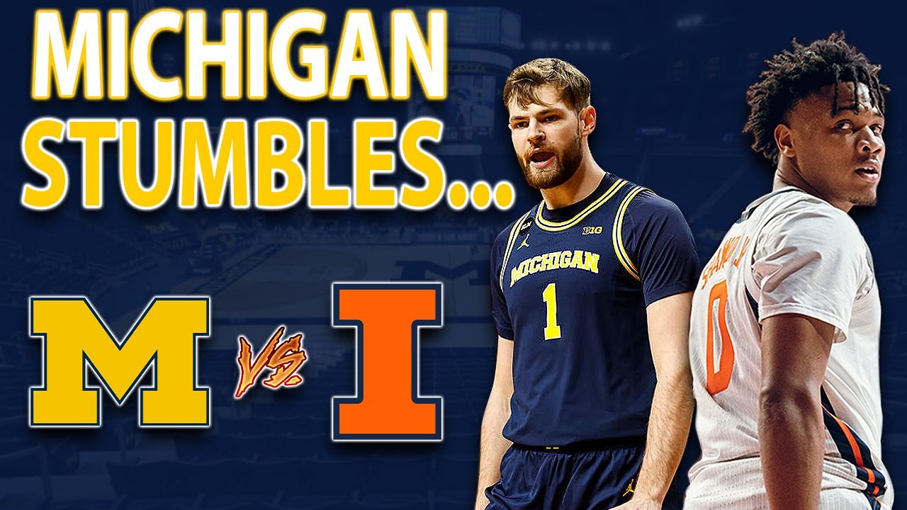Michigan Stumbles in Double Overtime Loss to Illinois… Postgame ...