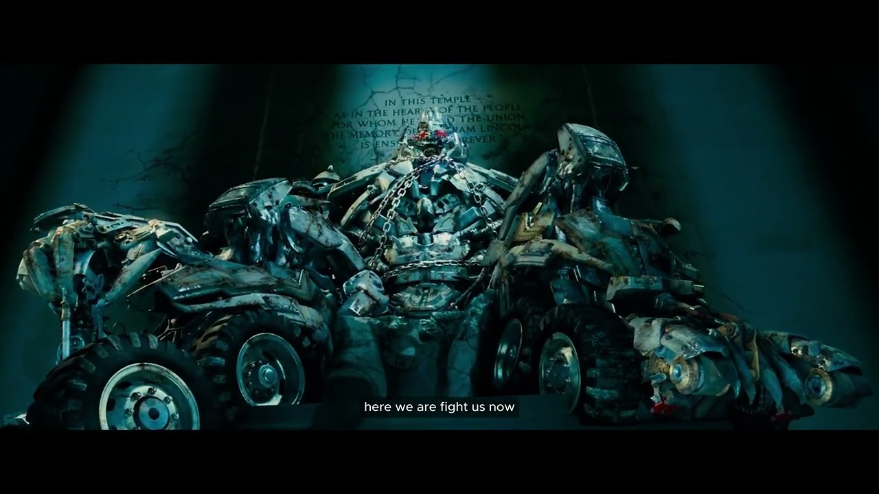 Transformers: Dark of the Moon: OPENING THE SPACE BRIDGE SCENE - YouTube