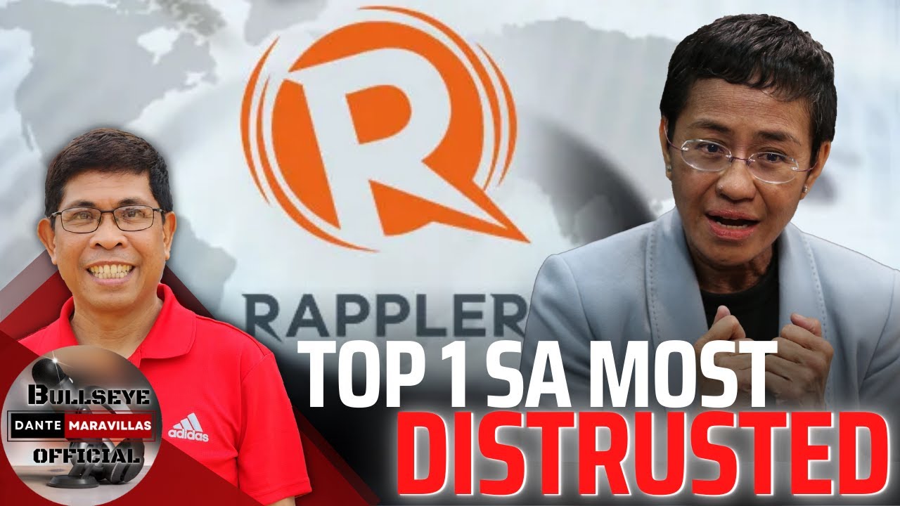 RAPPLER, Top 1 sa MOST DISTRUSTED media outlet. Yan kasi!!! - YouTube