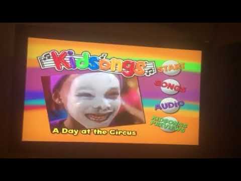 Kidsongs - A Day at the Circus DVD Menu Walkthrough - YouTube