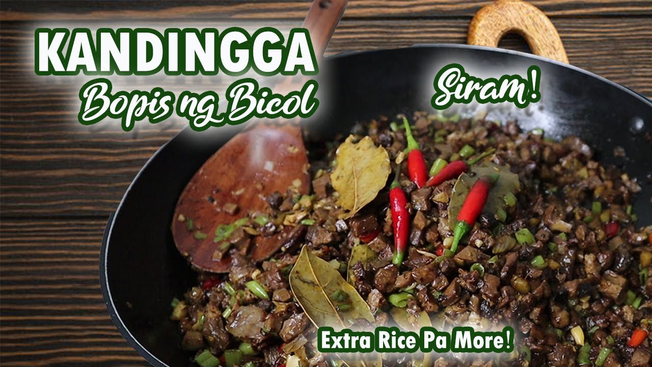BOPIS Ng Mga Uragon | KANDINGGA RECIPE | MapapaExtra Rice ka sa Sarap ...