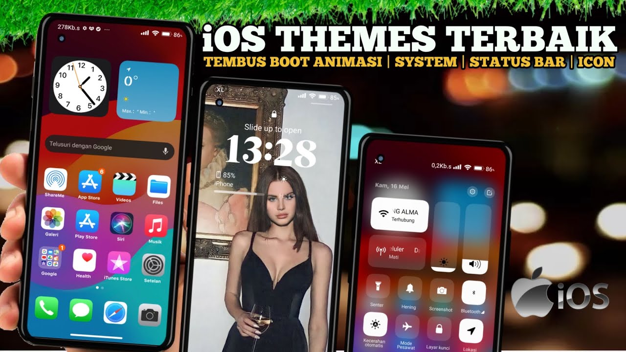 Tema iOS Terbaik iPhone Terbaru di Tahun ini Sangat Mirip Dengan HP ...