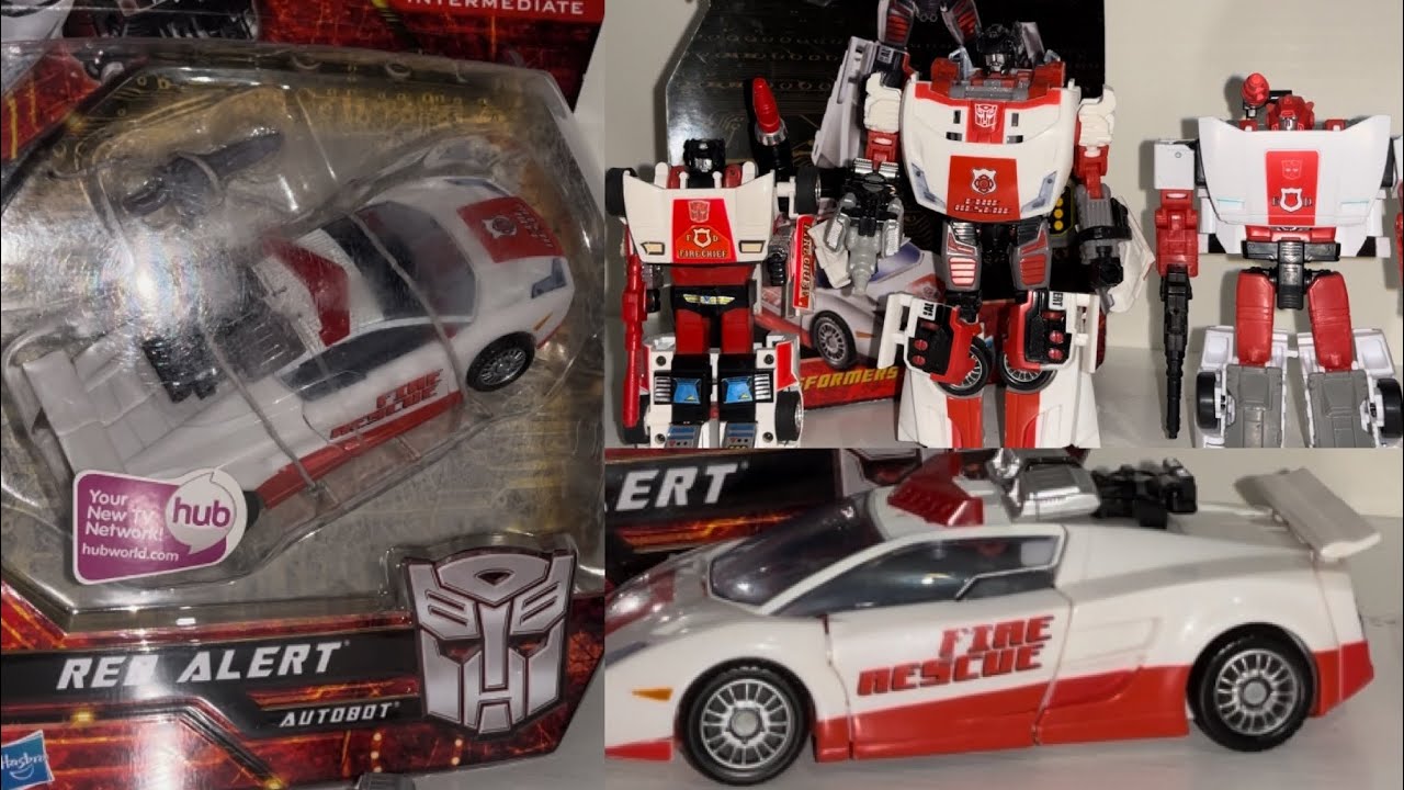 Transformers generations red alert review. G1, war for cybertron chug ...