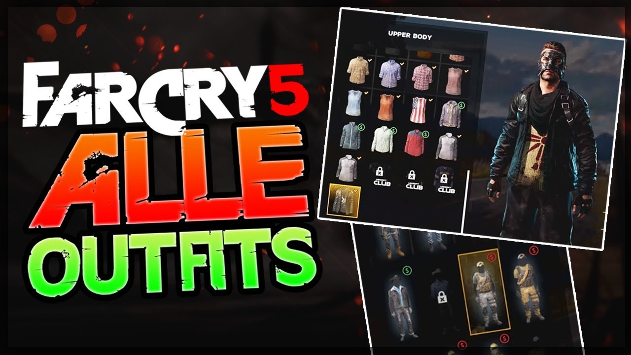 ALLE OUTFITS IN FAR CRY 5 - FarCry5 Preview - Arcade - Far Cry 5 Review ...
