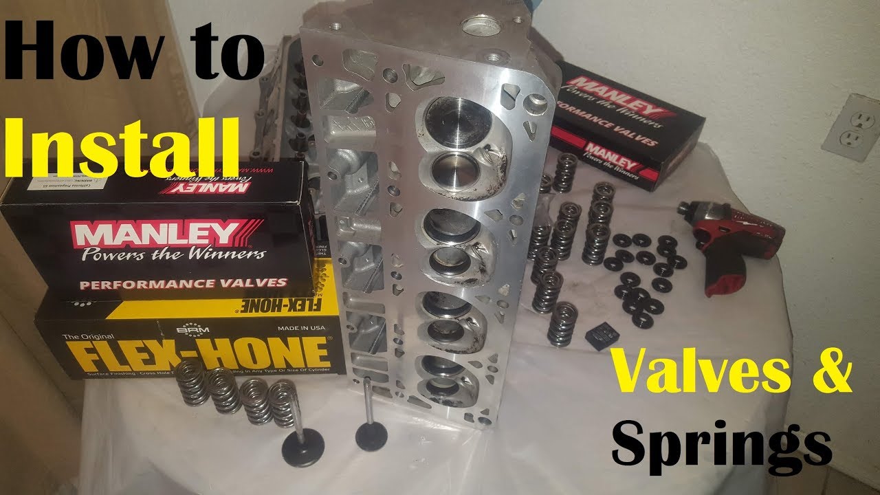 how to install valves & springs quick & easy using trick flow ...