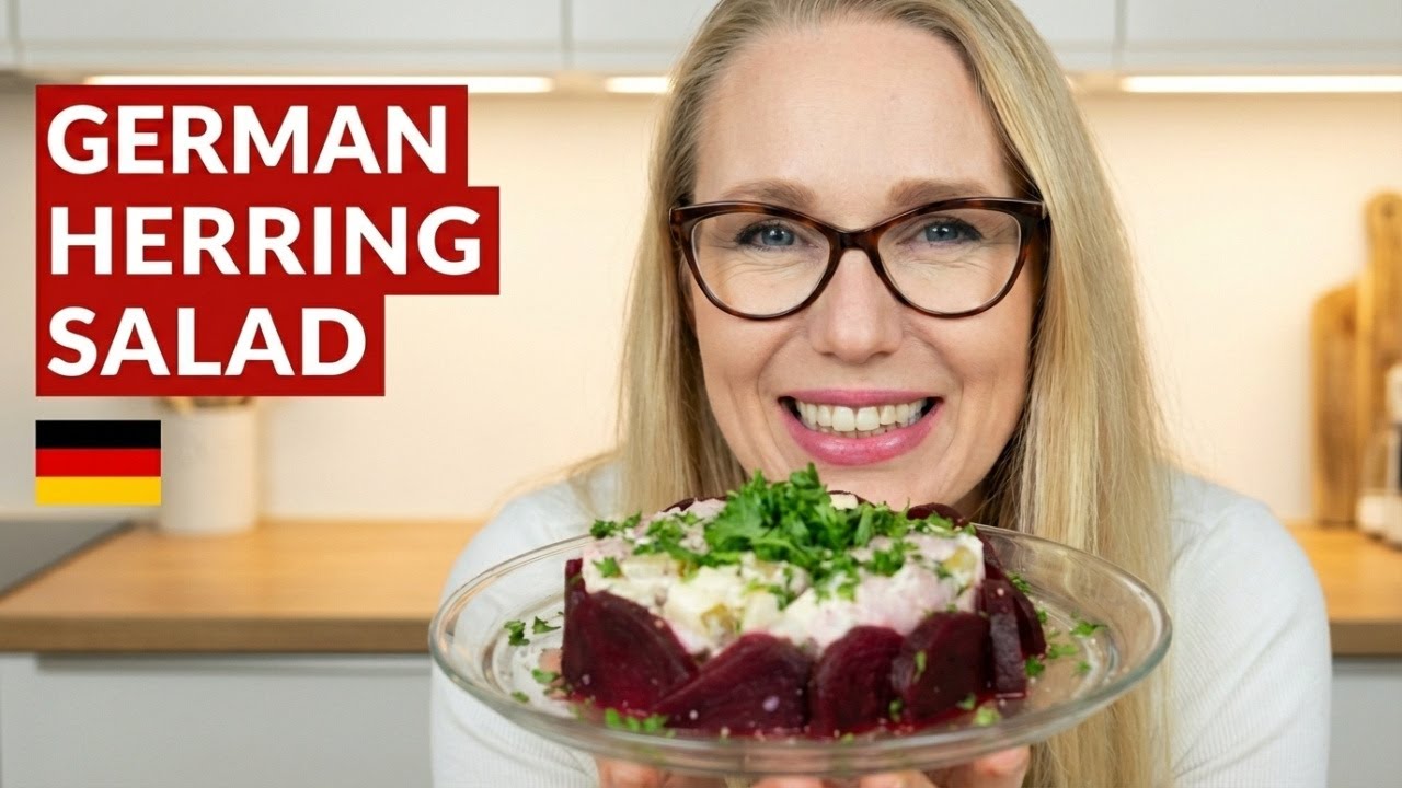 Fancy German Herring Salad with Beetroot - German Christmas Starter ...