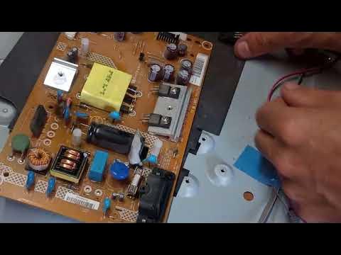 Reparación de fuente de tv LED PHILIPS 32PGH5102/77 - YouTube