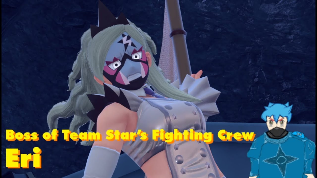 Pokémon Violet Shiny Only Part 35 : Vs Team Star Crew Leader Eri - YouTube
