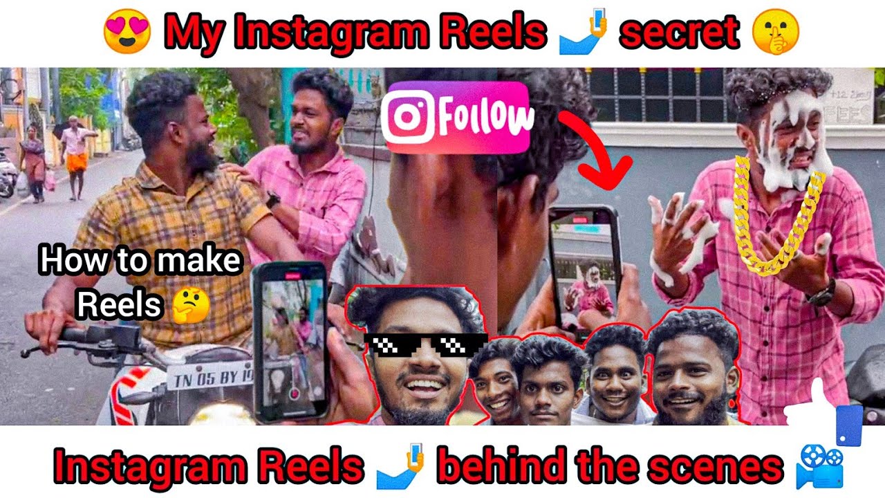 Reels Behind Tha Scenes | How To Make Insta Reels | Reels Tips | Views ...