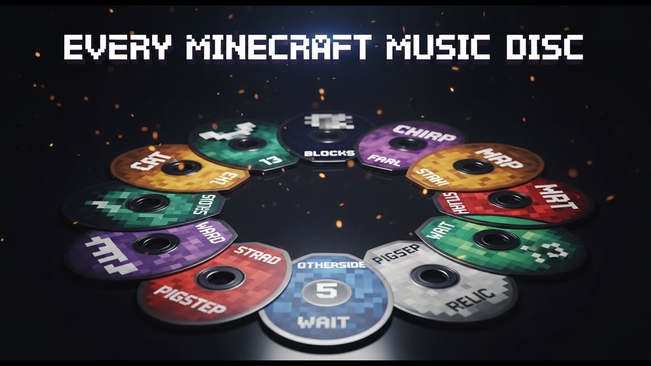 Every Minecraft Music disc - YouTube