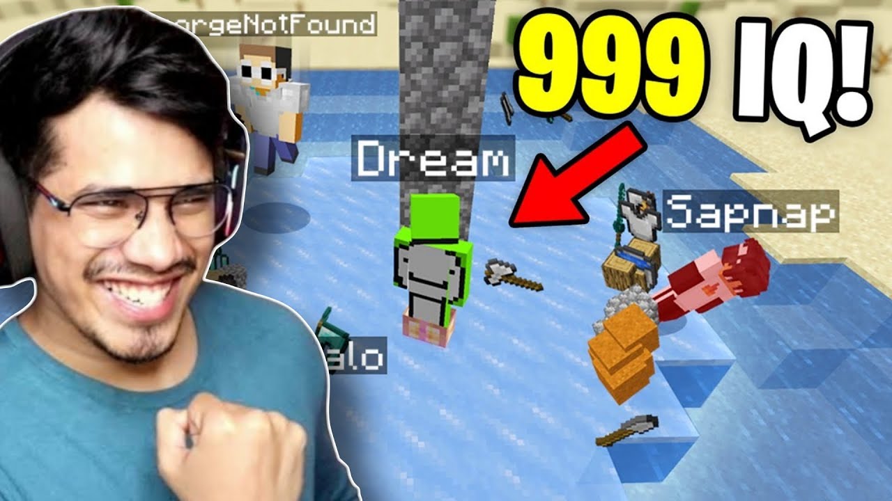 Some Epic 1000iq and SUS moment in Minecraft ⭕ gamerfleet, smatypie, live insaan, dream boy ...