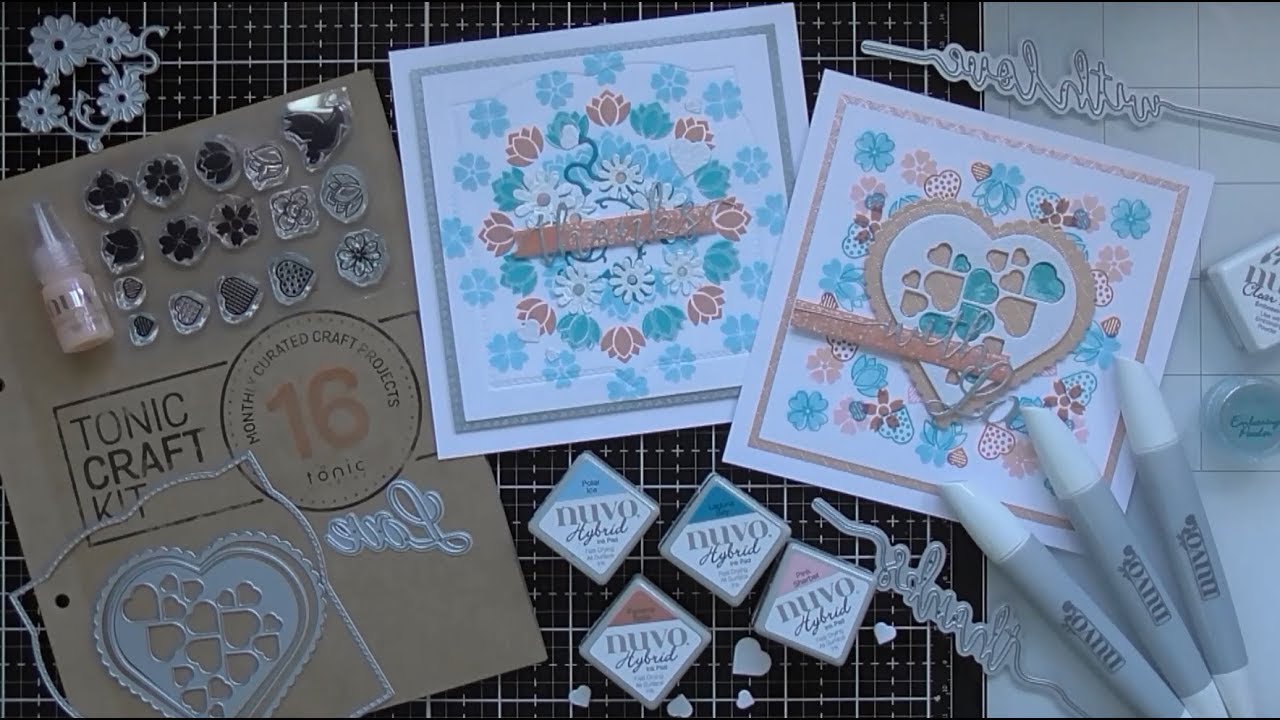 Wreath Building with Tonic Craft Kit #16 :D - YouTube