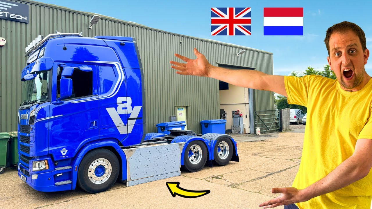 STARTING MY £80k+ CUSTOM SCANIA V8 BUILD | #truckertim - YouTube