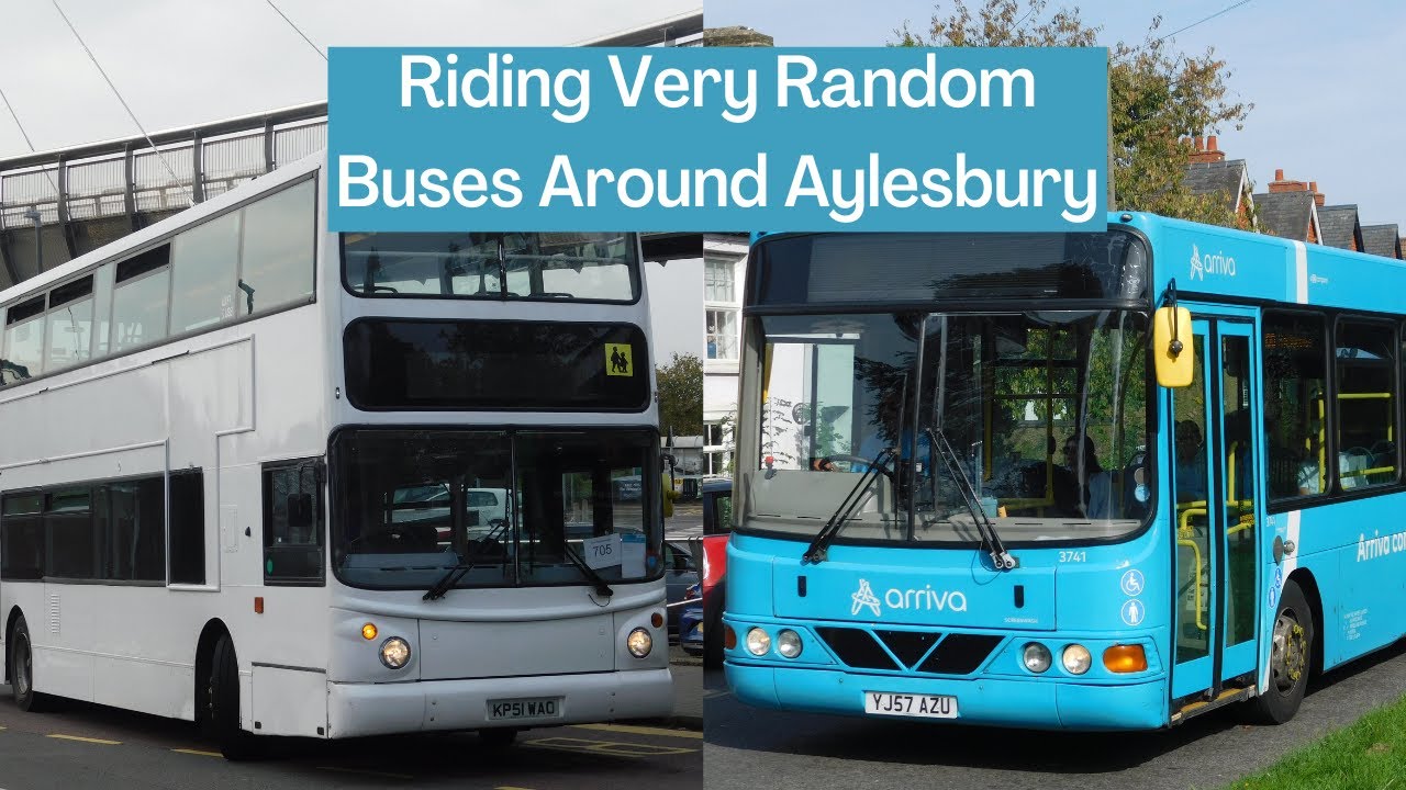 Riding Very Random Buses Around Aylesbury - YouTube