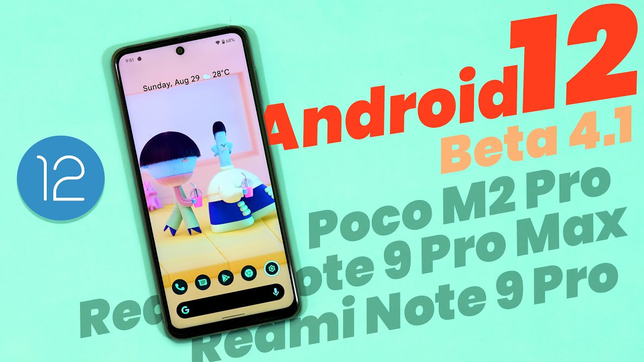 (Miatoll) Android 12 Beta 4.1 for Poco M2 Pro Review | Poco M2 Pro ...