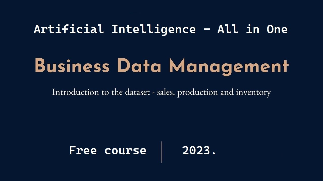 1.Visualization Machine Learning in Python : 1.3 Introduction to the Dataset - YouTube