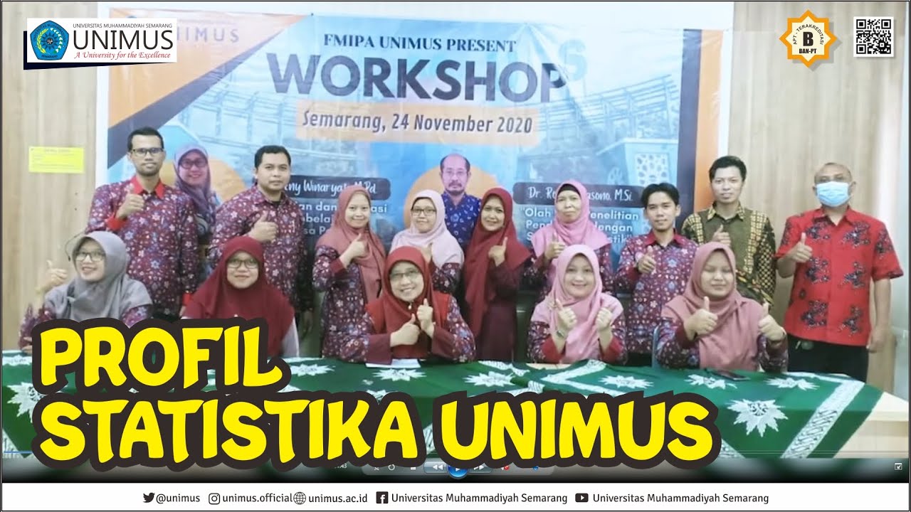 Profil Statistika UNIMUS | 2021 - YouTube