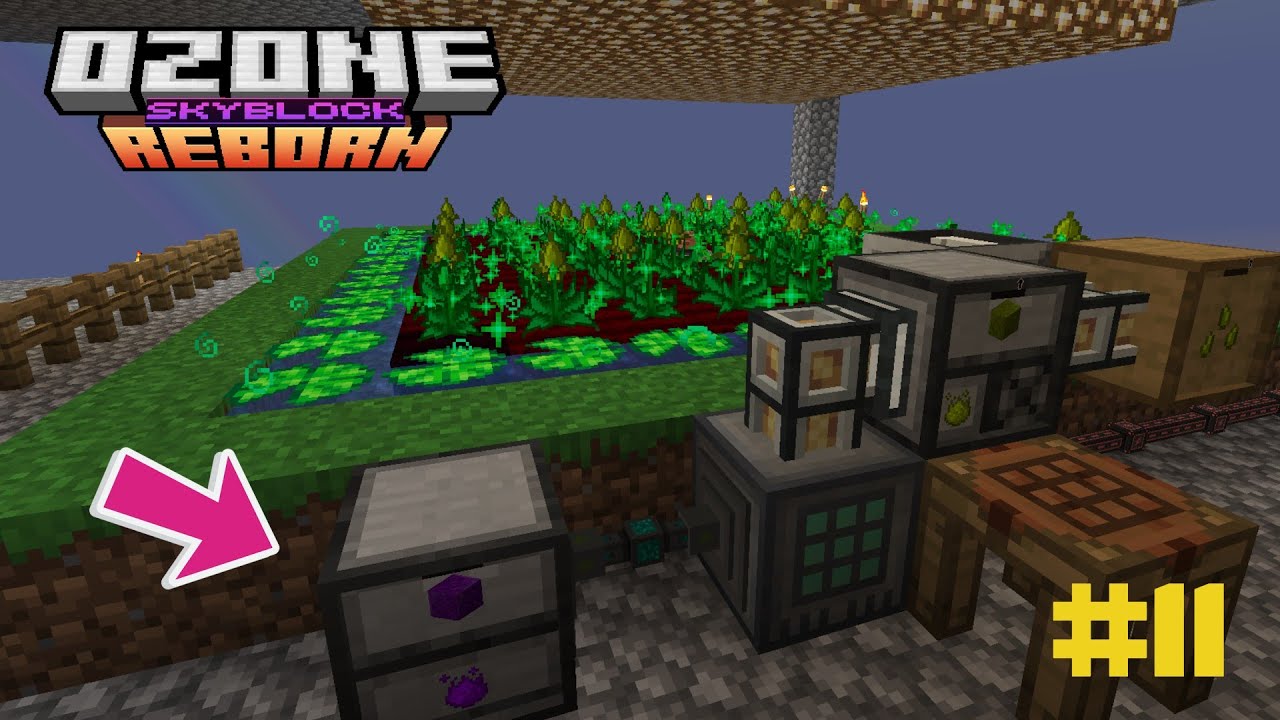 Basic Inferium farm and Insanium Automation from Mystical Agriculture ...