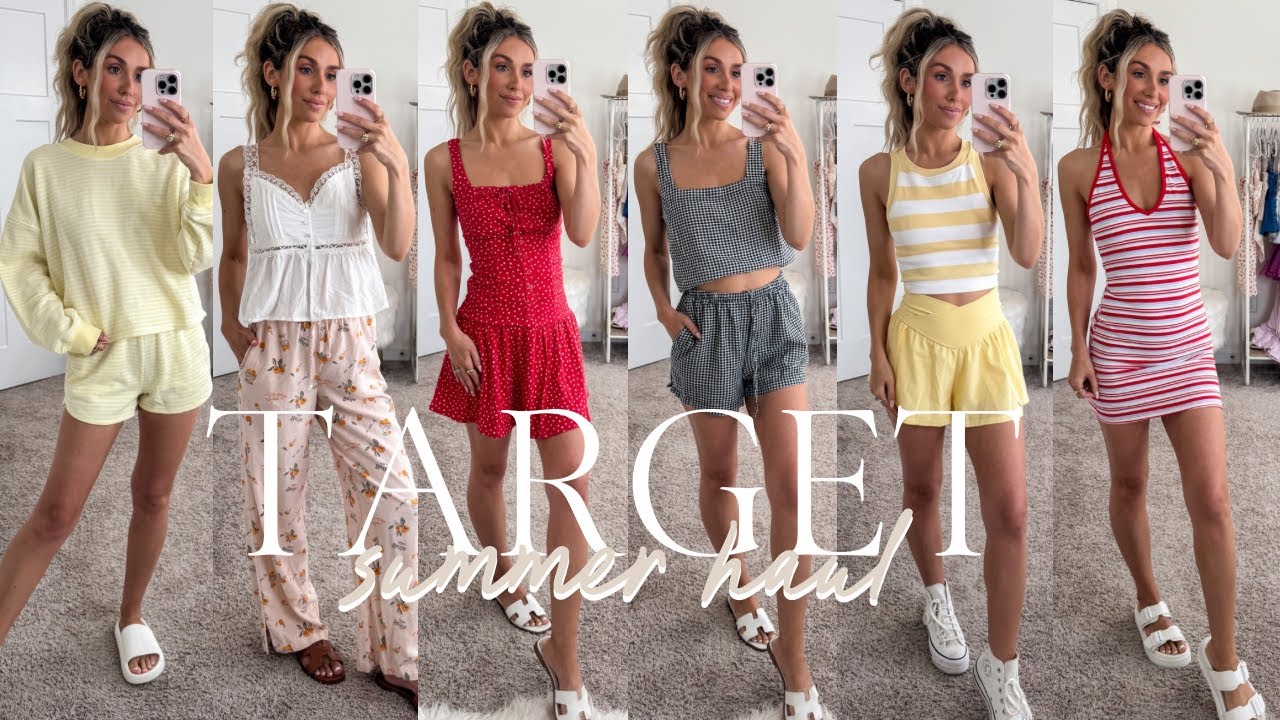 Target Try On Haul | NEW Summer Fashion Finds - YouTube