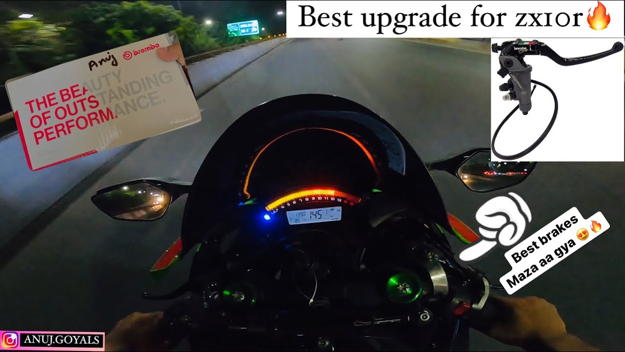 BIG UPGRADE😱IN KAWASAKI ZX10R & NIGHT RIDE GONE 😜CRAZY#SUPERBIKE#zx10r# ...