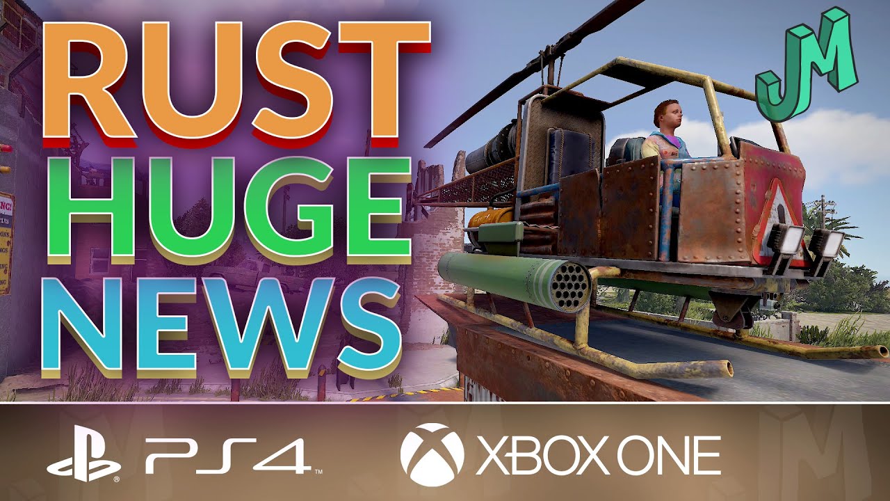 Huge News! Roadmap Day 🛢 Rust Console 🎮 PS4, XBOX - YouTube