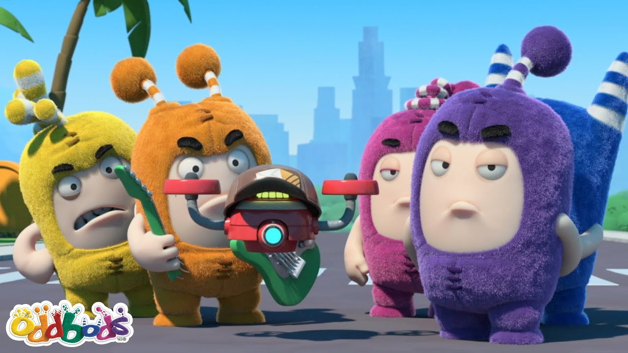 Delivery Man Vs Drone! | Oddbods TV Full Episodes | Funny Cartoons For ...