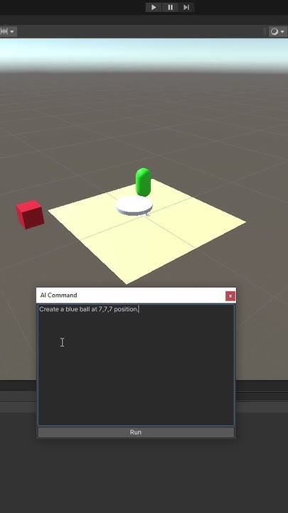 Unity ChatGPT Example #shorts - YouTube