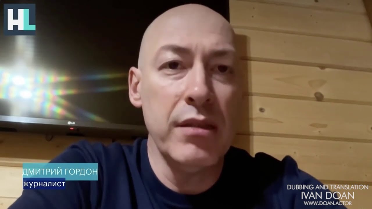 Ukrainian journalist Dmitry Gordon on the difference between the ...