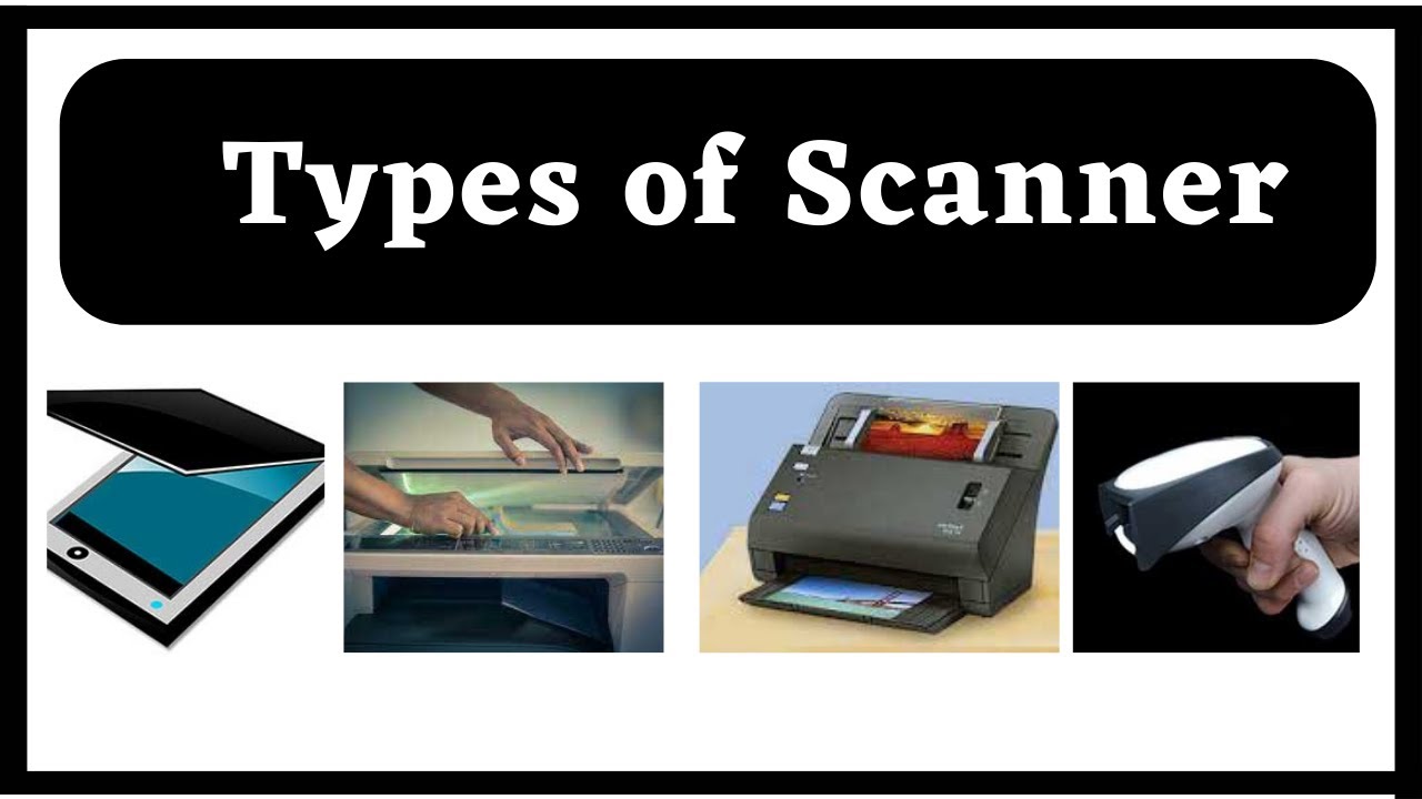 Types of Scanners | Scanners types | Hindi - YouTube