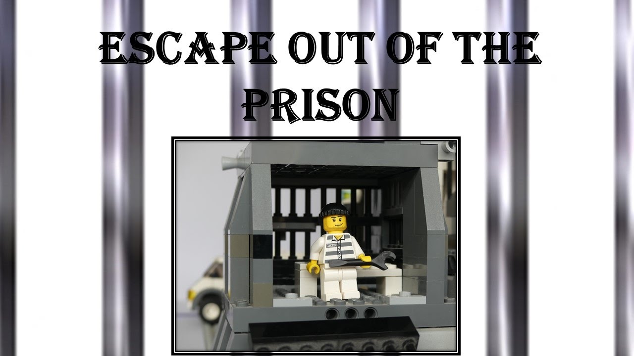 Prison escape in lego - YouTube