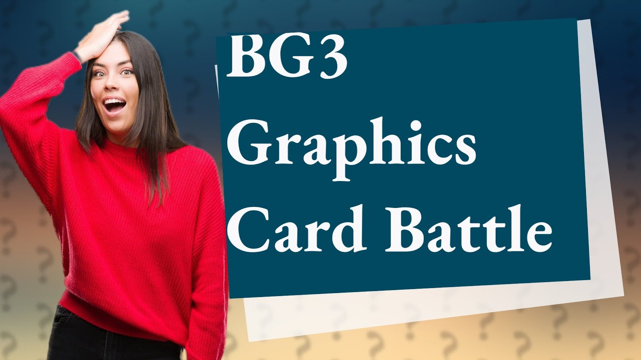 What graphics card is best for BG3? - YouTube