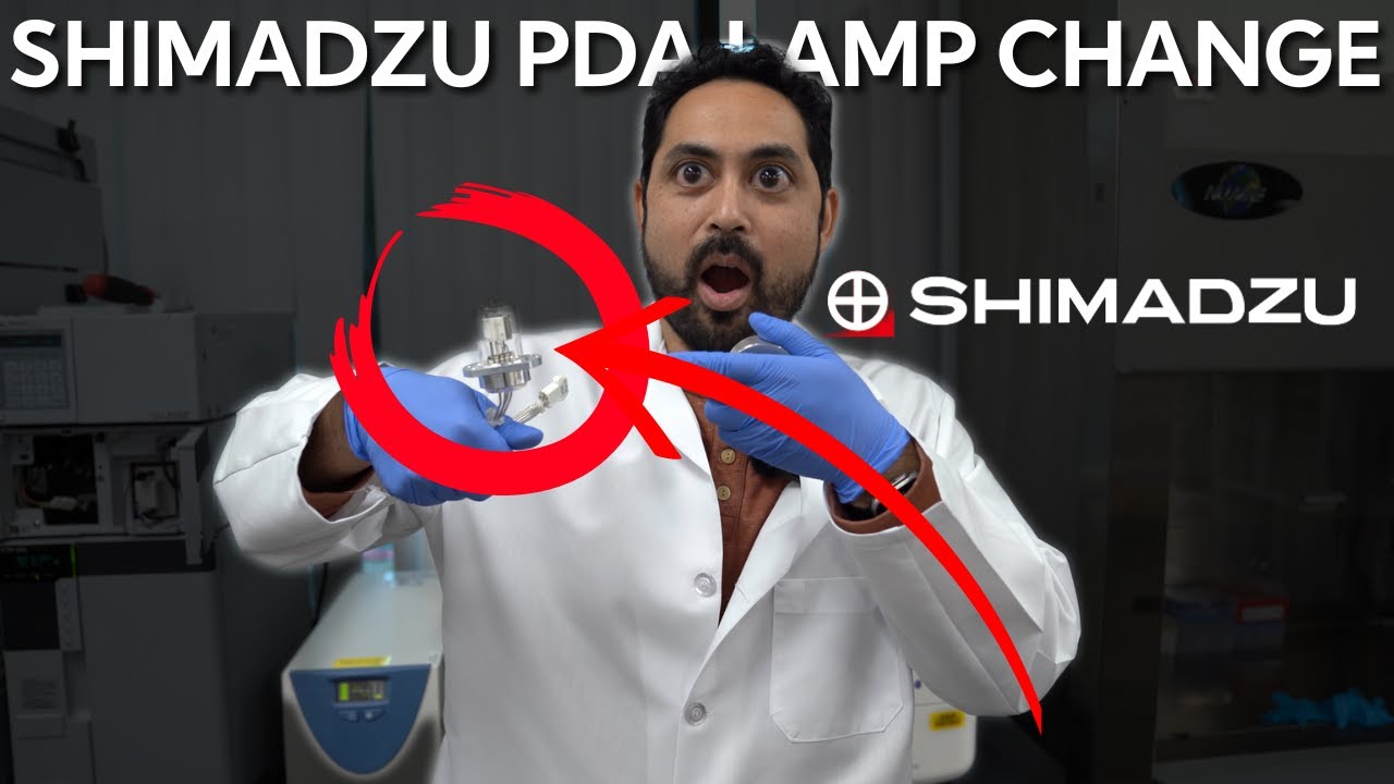 How to do a Lamp Change | Shimadzu PDA (2023) - YouTube