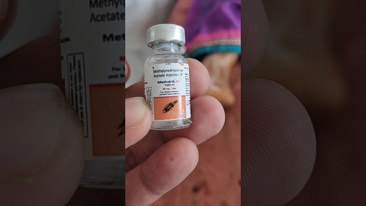 Injection steroid(methyl prednisolone) for treatment of fascitis and ...