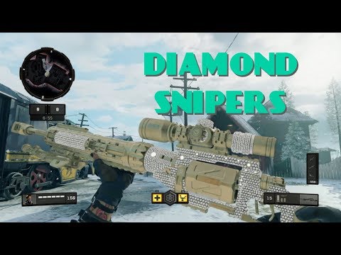 Les SNIPERS en DIAMANT sur BO4 !!!