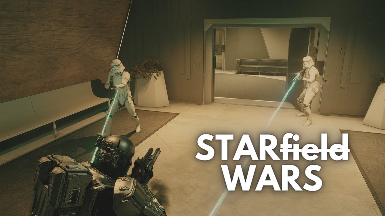 Fighting Stormtroopers in Starfield as a Mandalorian Bounty Hunter | No ...