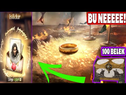GONDOR EFSANESİ SANDĞINI KESİN AÇIN / LOTR RISE TO WAR 6. SEZON  / BELEK AÇILIMI