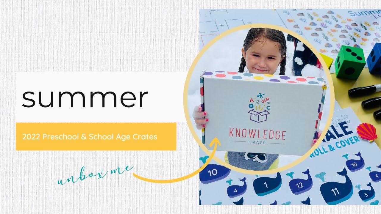 Summer Activity Box for Kids ☀️ - YouTube