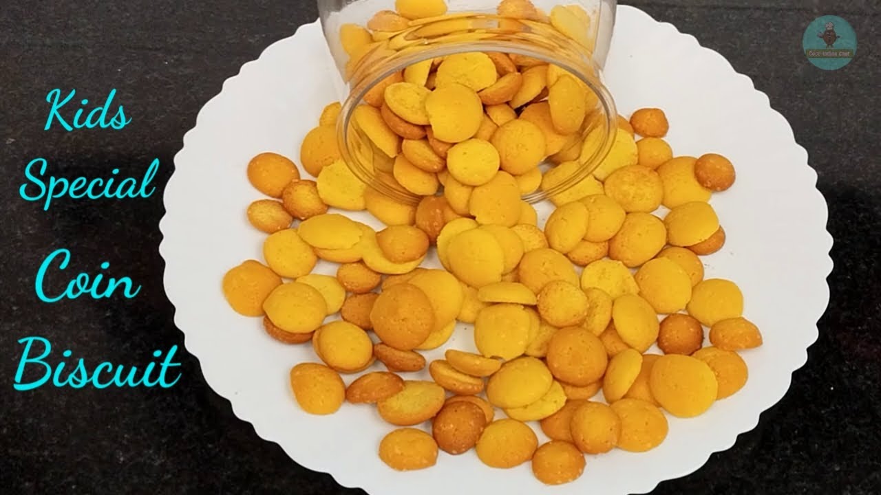 Coin Biscuit Recipe | How to make Drop Biscuit | Coin biscuits recipe ...