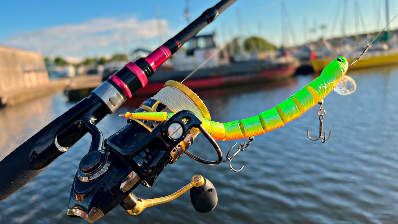 Fishing a Topwater SNAKE lure... for PIKE! 🐍 - YouTube