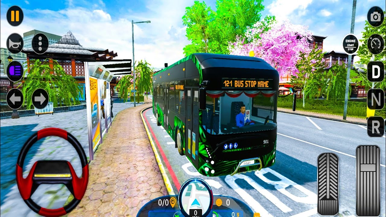 Brand New impressive mark 95 Bus driving with extra fittings in Bus ...