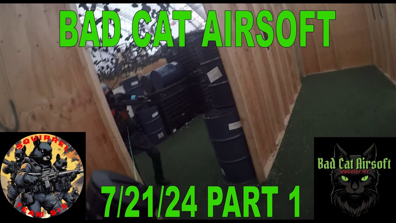 Badcat Airsoft 20240721 Part 1 - YouTube