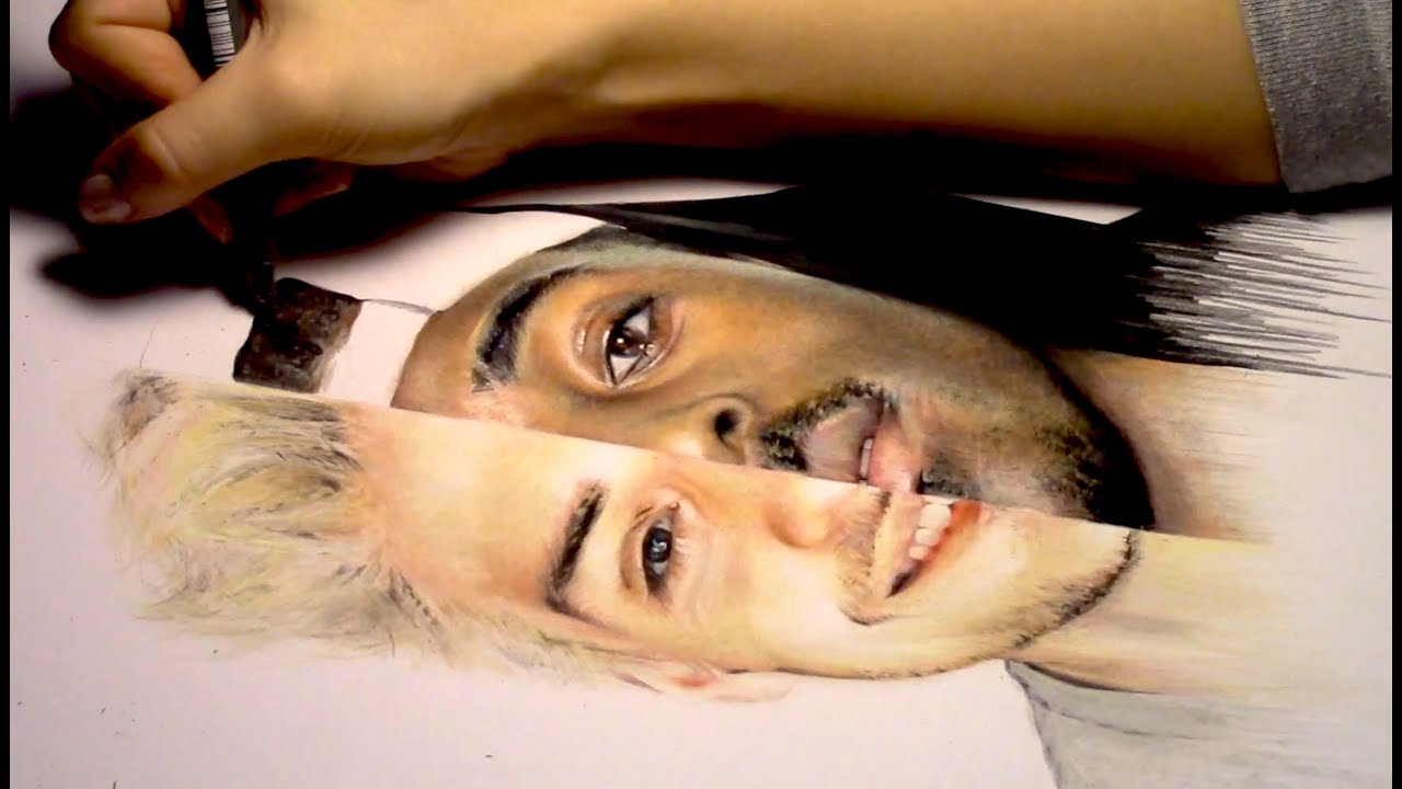 REALISTIC DRAWING: TGFbro (Jay Swingler & Romell Henry) - YouTube