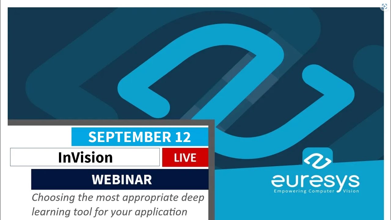 inVision TechTalk : Choosing the most appropriate deep learning tool ...